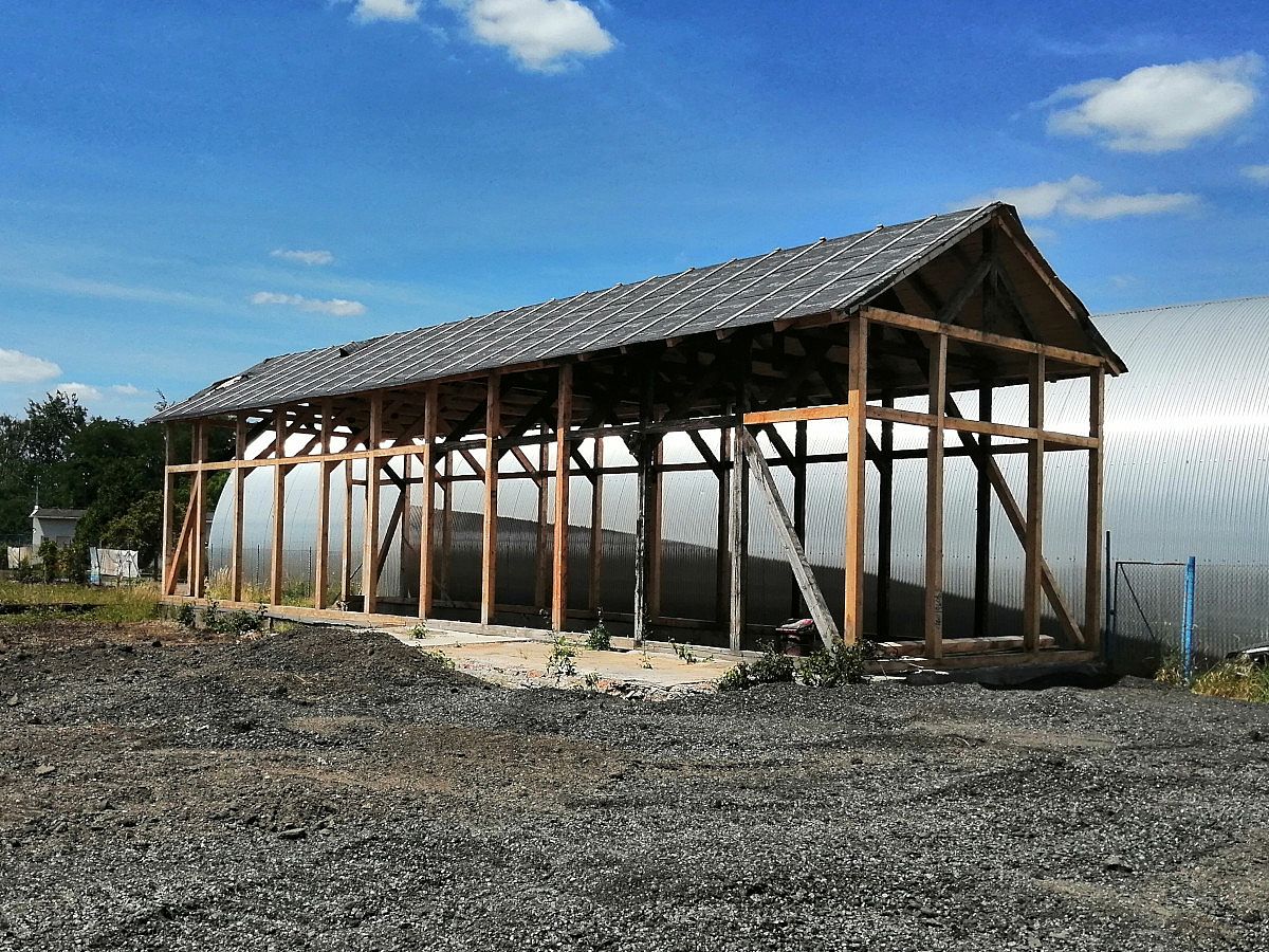 Rekonstrukce haly pro servis aut - Borga