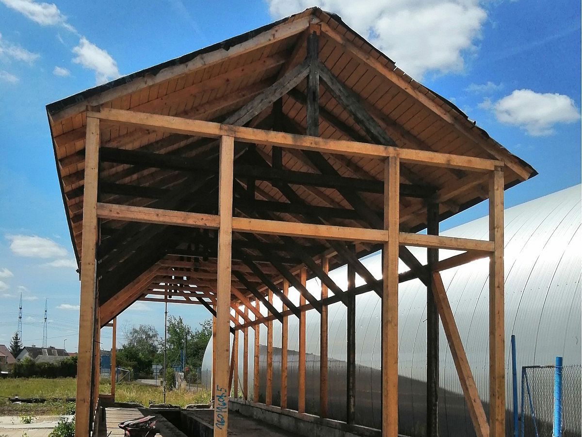 Rekonstrukce haly pro servis aut - Borga